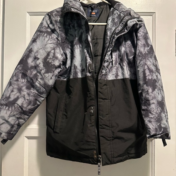 Place | Jackets & Coats | Place Jacket Boys Camouflage Jacket With Hood ...